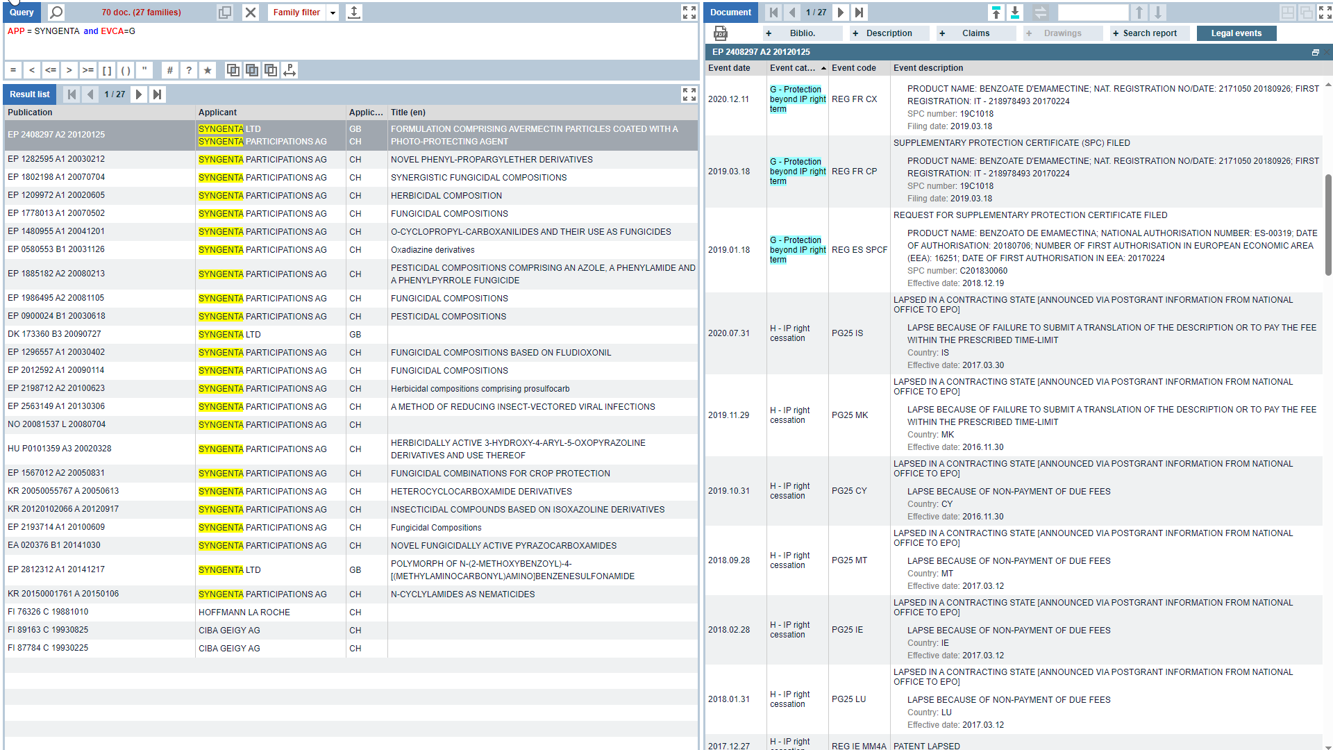 Searching and understanding data on supplementary protection ...